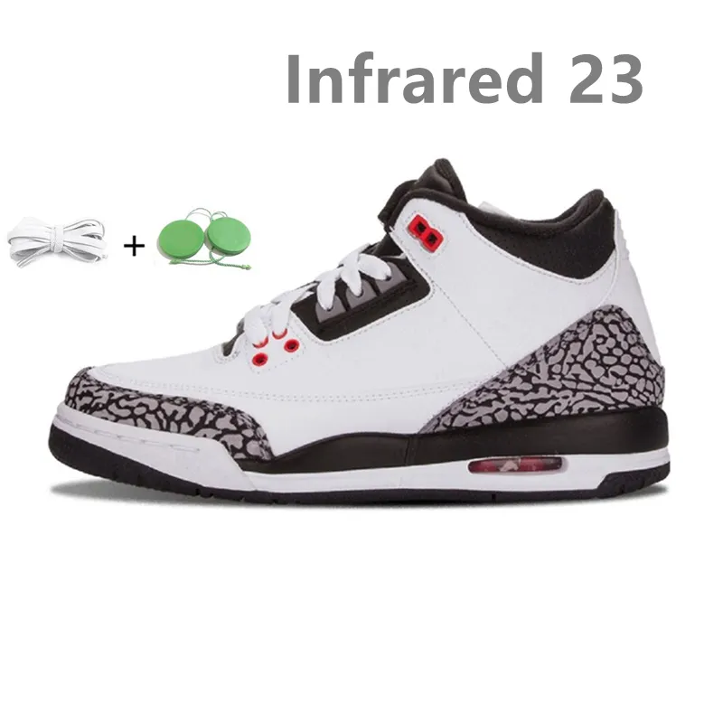 Jumpman 3 3s Mens Basketball Shoes White Cement Reimagined Fire Red ...