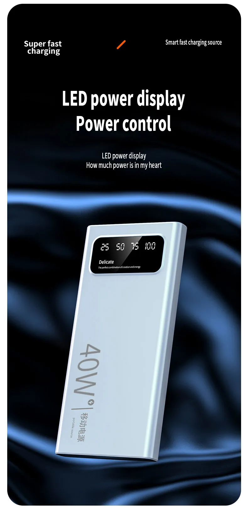 Ongol 20000mAh Portable Power Bank 40W GaN Fast... From Powerorder, $6. ...