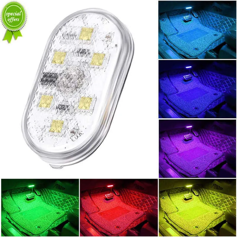 Car Interior Lamp: Magnetic Rechargeable Touch Light, Versatile Car ...