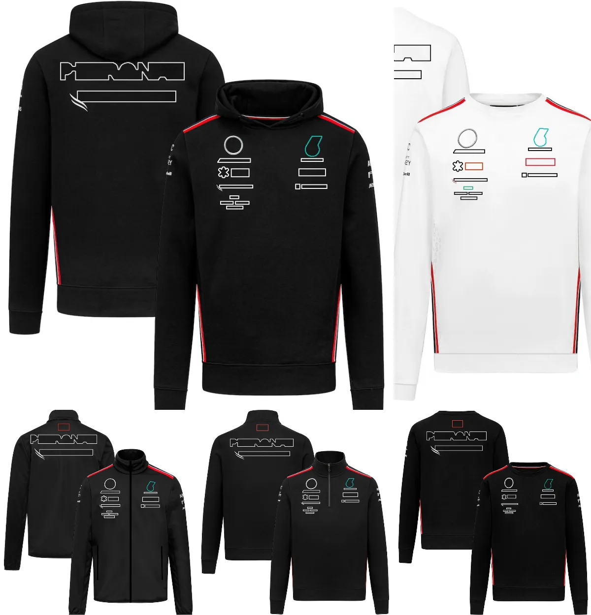 F1 2023 Team Hoodie Mens Formula 1 Racing Hooded Sweatshirt Driver ...