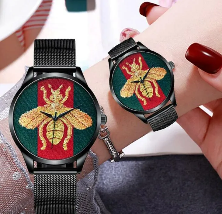 Top Model Fashion Men Famous Watches Tiger Bee Snake Skeleton Nylon ...
