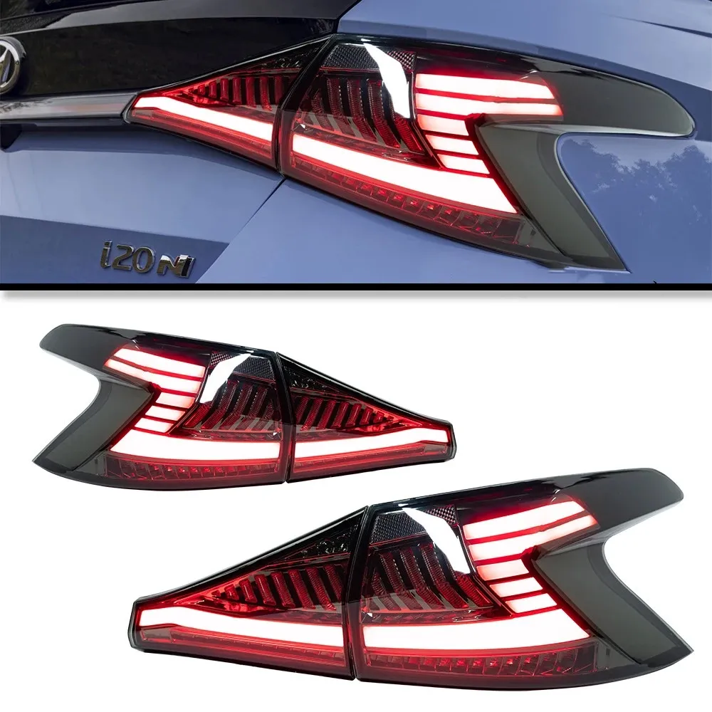 Hyundai i20 Tail Lights - - LED Rear Lamps with Sequential Turn Signal ...