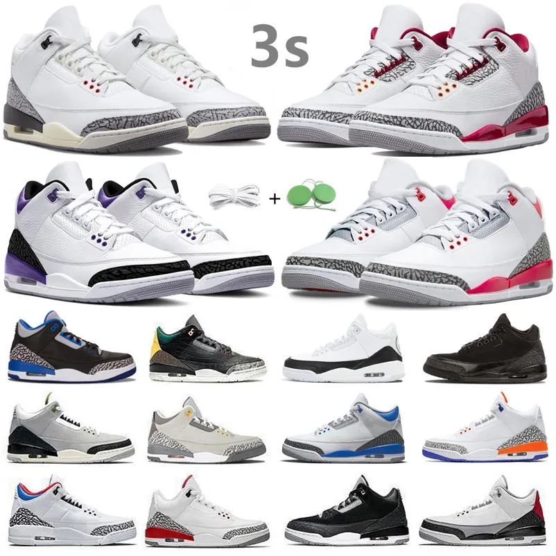 Jumpman 3 3s Mens Basketball Shoes White Cement Reimagined Fire Red ...