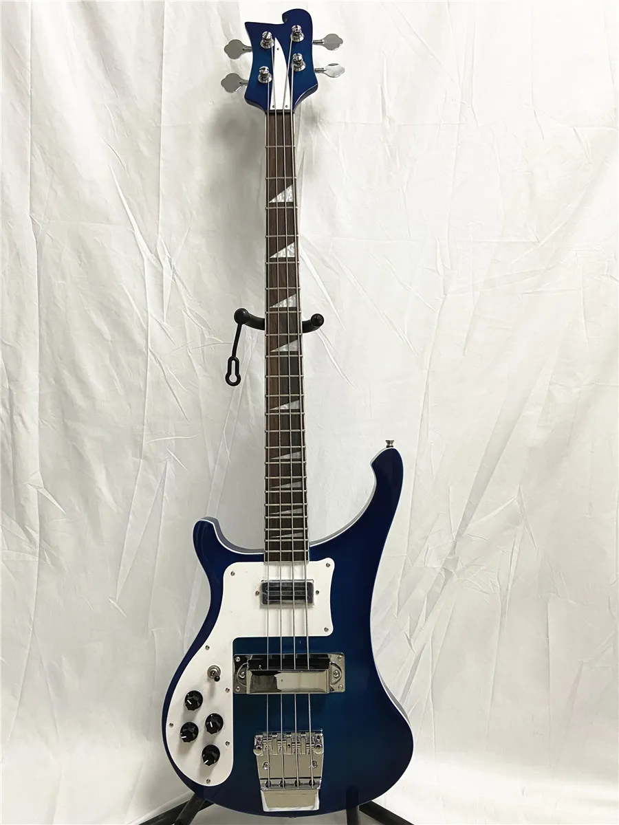 Electric Bass Guitar Left Handed 4 String Custom Electric Guitar With ...