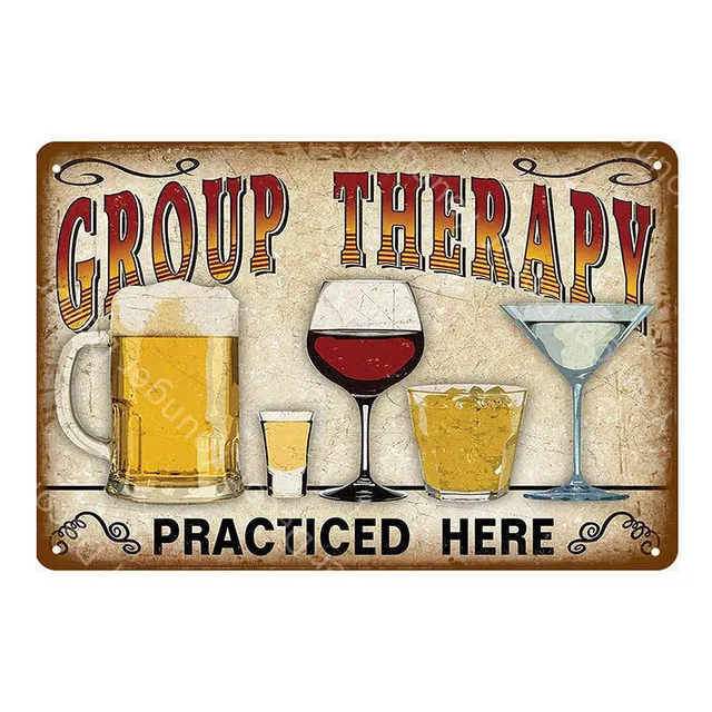 Retro WD 40 Tin Sign Draft Beer Bar Party Decor Cocktail Wine Vins ...