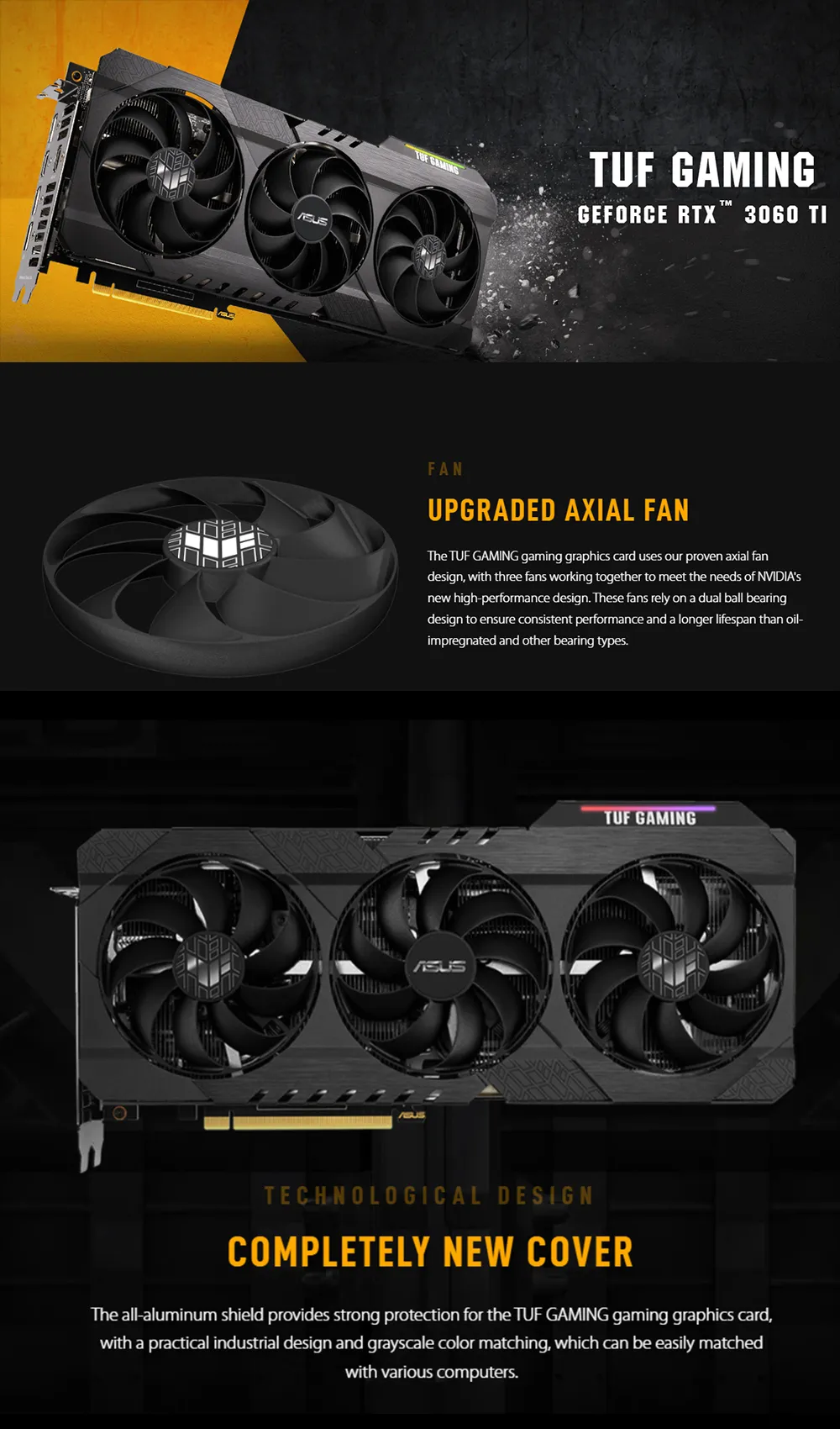 ASUS DUAL RTX3060TI 8G MINI V2 ATS RTX3060 TI O8G GAMING TUF RTX 3060 ...