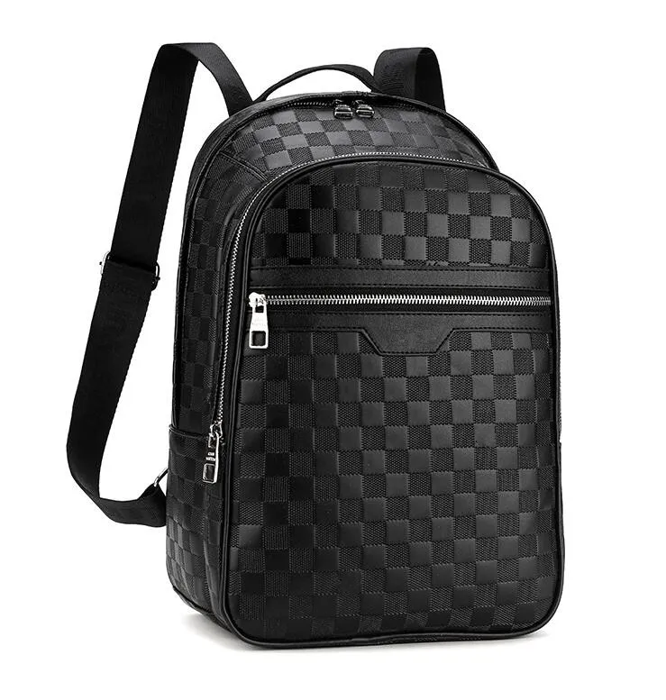 2022 Hot Sell Classic Fashion Bags Black Embossed Women Men Backpack ...
