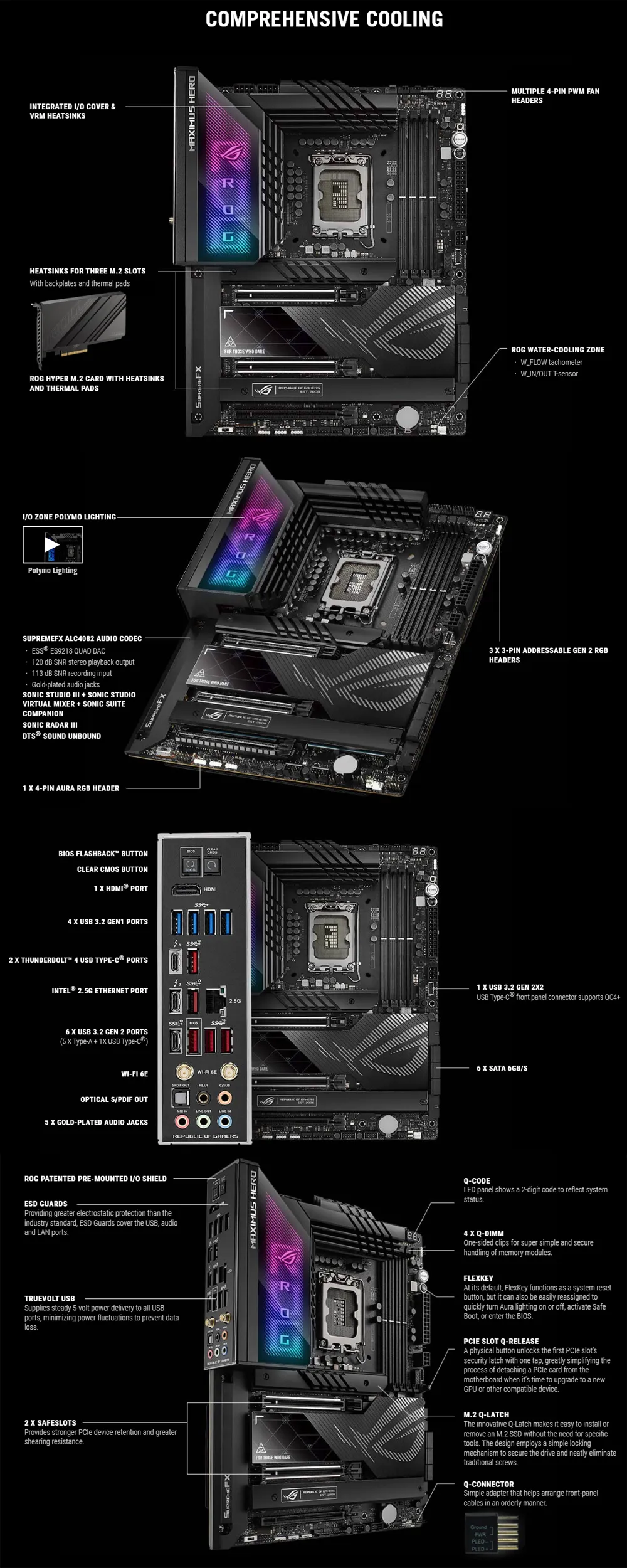 High Performance Desktop Mainboard Supports Latest Gen Processors, DDR5 ...