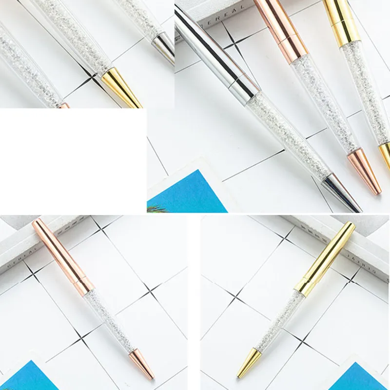 Wholesale Metal Crystal Crystal Shimmer Ballpoint Pen Perfect For ...