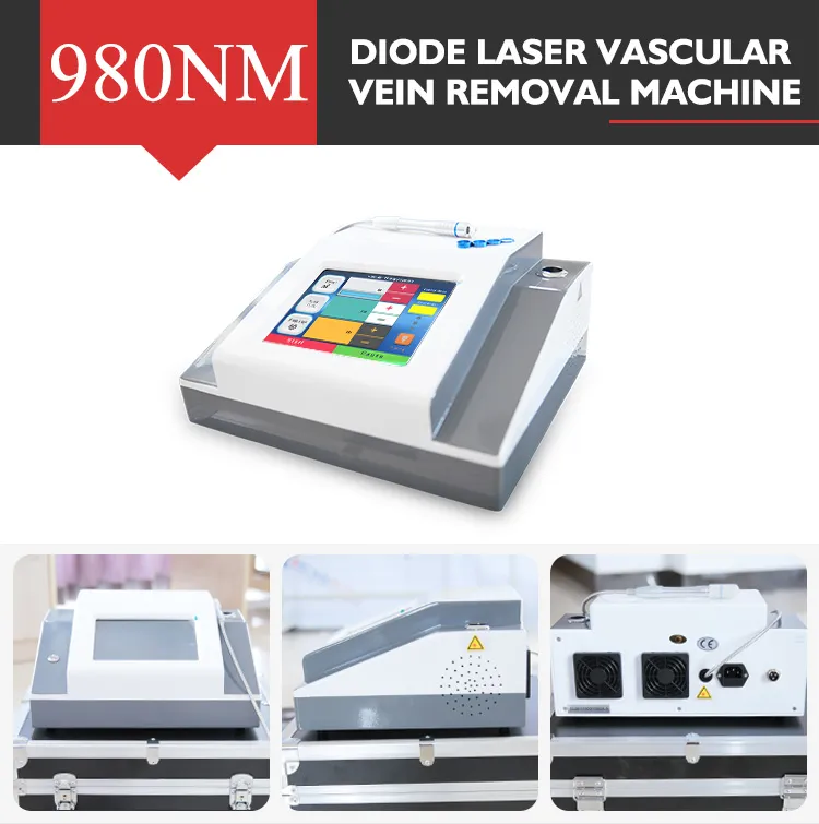 Upgrade 2 In 1 980nm Diode Lazer Spider Vein Removal Vascular Removal ...