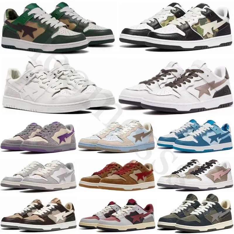 2023 Bapestas Baped Designer Sk8 Sta Casual Shoes Platform Sneakers ...