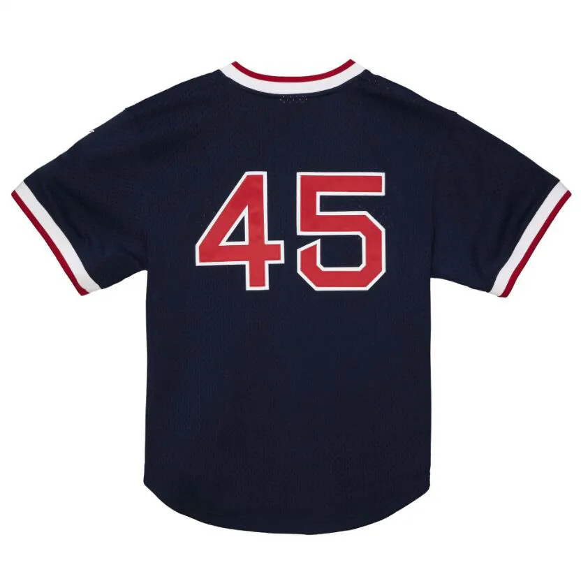 Baseball Jersey Clothing: Retro Style Stitched Jersey, Number 45, Mesh ...