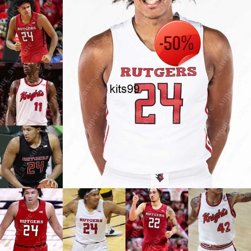 DHgate.com:Rutgers Scarlet Knights Basketball Jersey, Cam Spencer ...