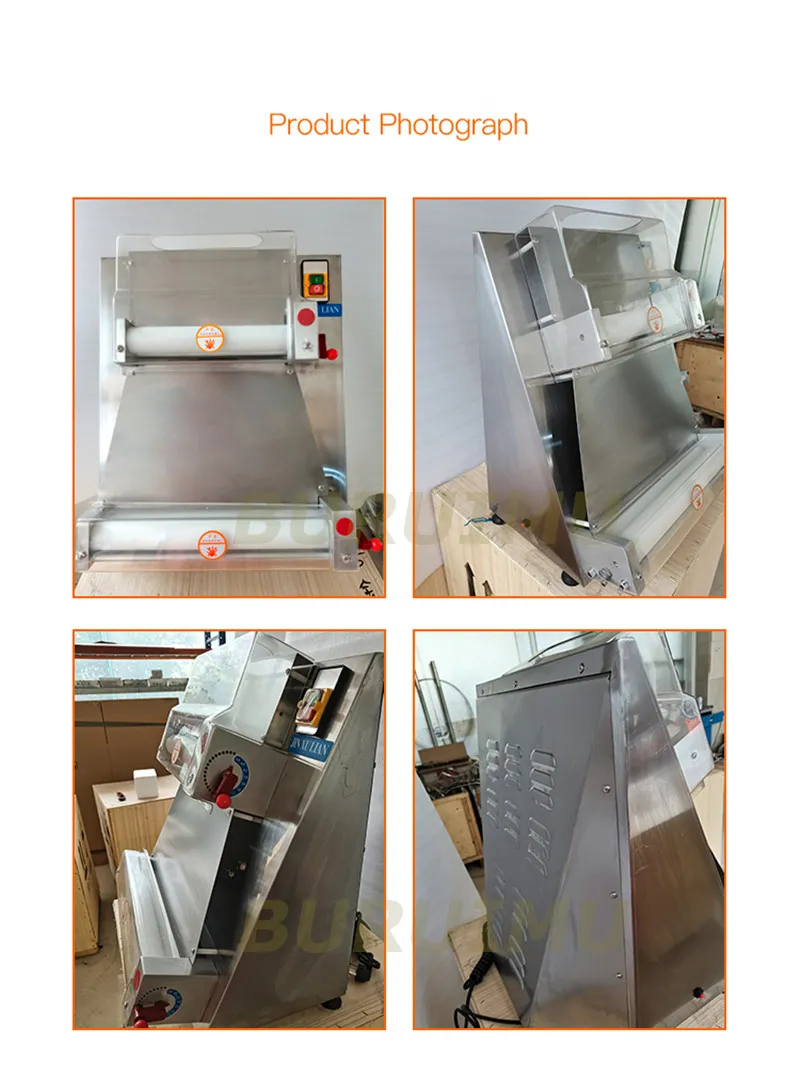 Commercial Table Top Pizza Dough Roller - Automatic Electric Pizza ...