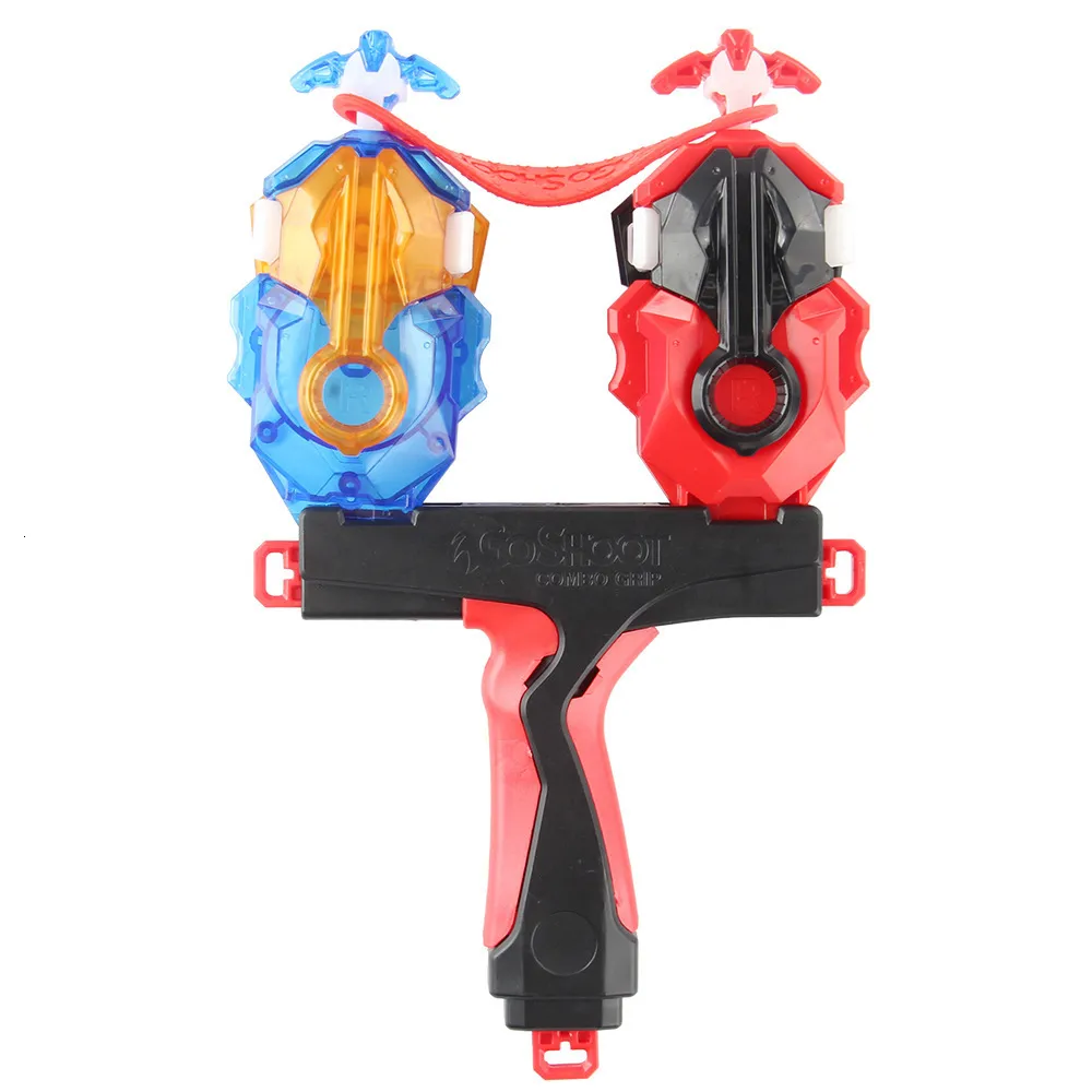 Beyblade Arena Dual Beyblade String Launcher Set - 2 Quad Strike ...