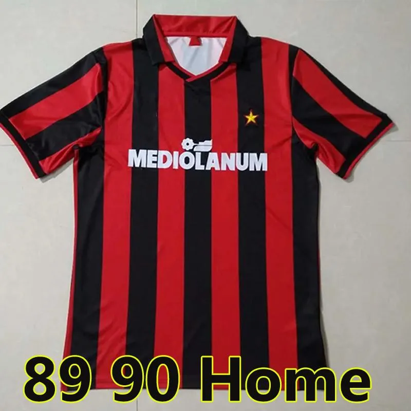 Retro AC MILAN Soccer Jersey 1990 2000 2006 2007 2009 2010 2012 2014 ...