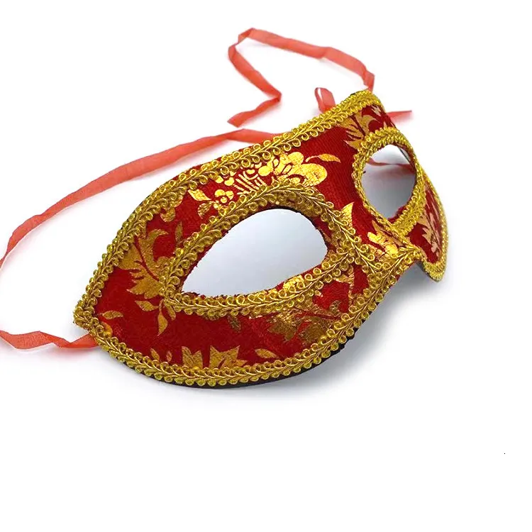 Party Masks Unisex Venetian Masquerade Ball Masks Vintage Flower Multi ...