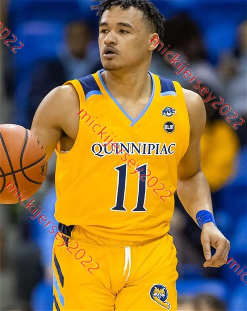 Individuell Genähtes Quinnipiac Bobcats Trikot Alexis Reyes Tymu ...