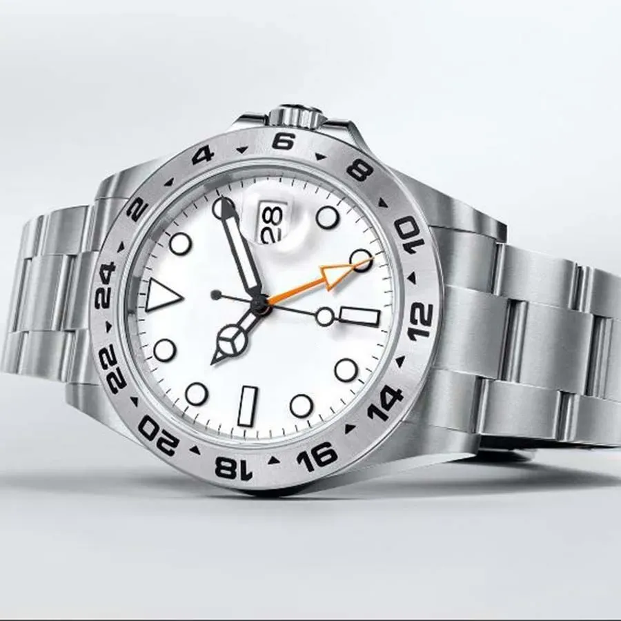Erkekler 42mm Explorer Otomatik Saatler, 2 Renk Seçimi, 2813 Hareket ...