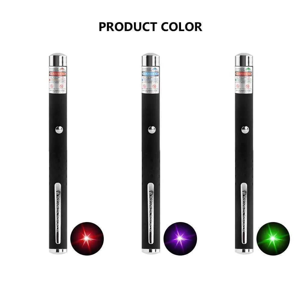 Laser Pointer Sight Focus Lazer Pen Burn Beam Heavy Duty High Power 5mW Presenter Hunting Long ...