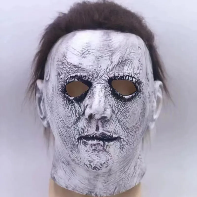 Myers Mask Michael Myers Halloween Mask - Latex Cosplay Mask For Horror ...