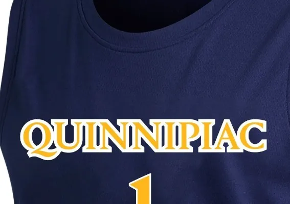 Jersey Quinnipiac Cucite Personalizzate Alexis Reyes, Tymu Chenery ...