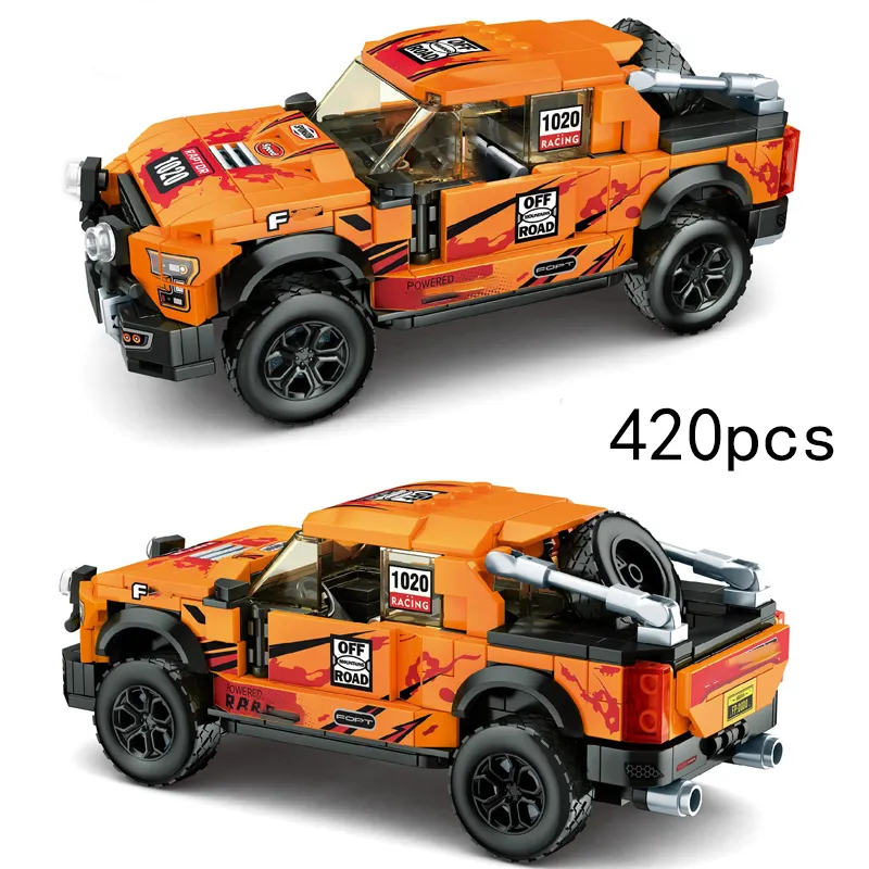 Other Toys Speed SUV Car City Model Moc Bricks Off Road Vehicle Set ...