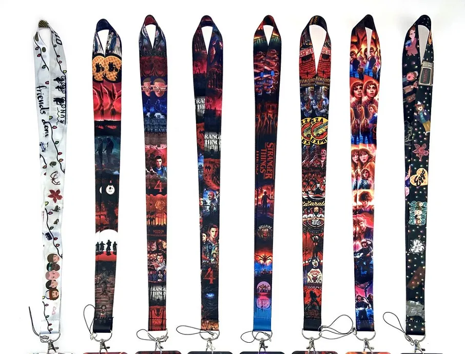 Cell Phone Straps & Charms Stranger Things TV Keychain Lanyards Id ...