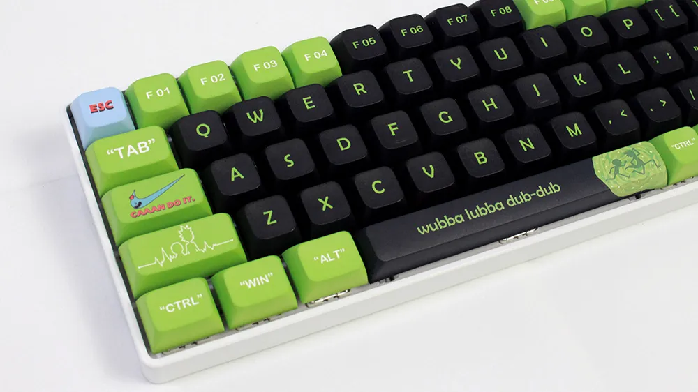 XDA Profile PBT Dye-Sub Anime Keycap Set for Mechanical Gaming ...