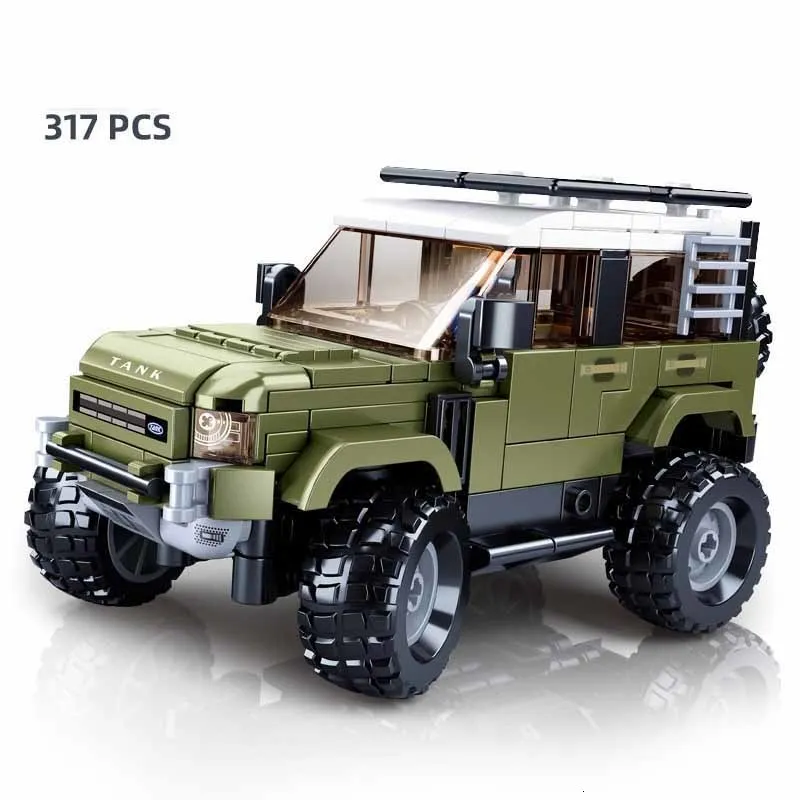 Other Toys Speed SUV Car City Model Moc Bricks Off Road Vehicle Set ...