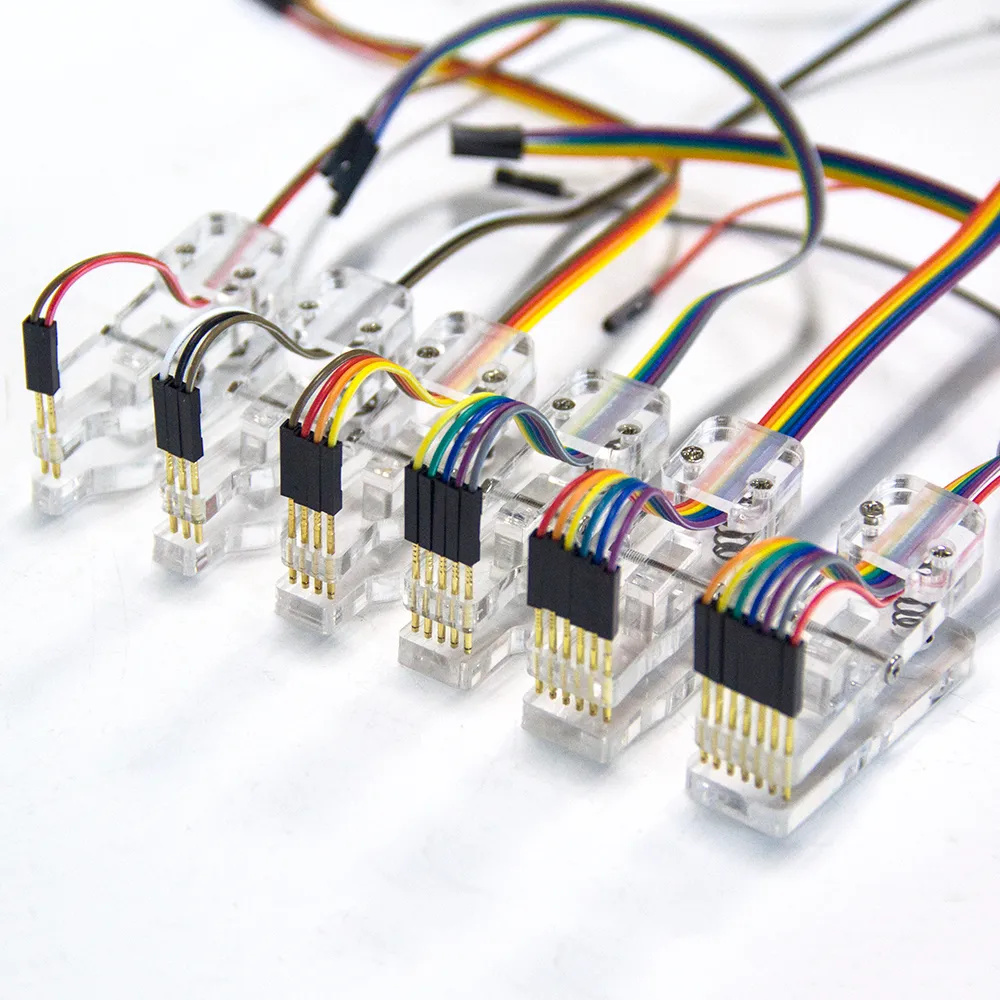 PCB Test Clip Fixture Program/Burn Test Frame For 2.54/2.0/1.27 Single ...