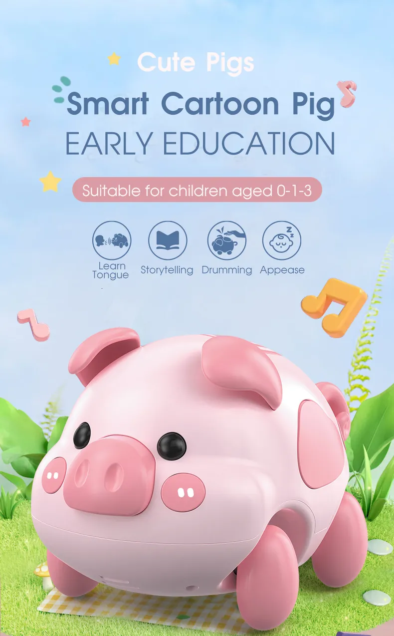 Underwater Rc Shark SMART Remote Control Piggy Kid Learn To Climb And ...