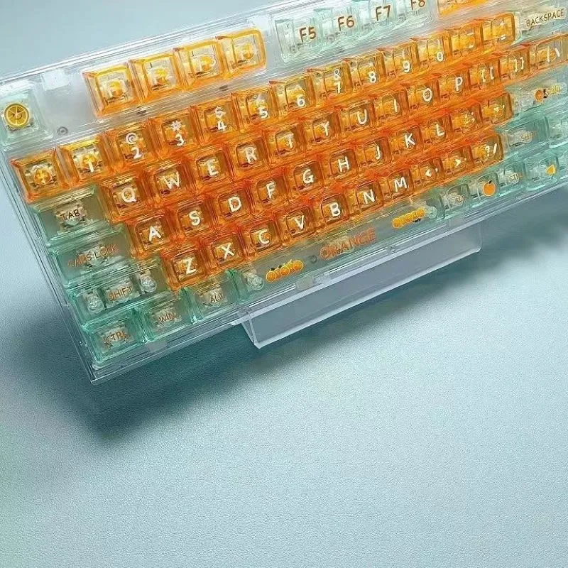 クリスタルクリアPCキーキャップ:MXチェリースイッチ用の132 クリスタルクリアPCキーキャップ:MXチェリースイッチ用の132