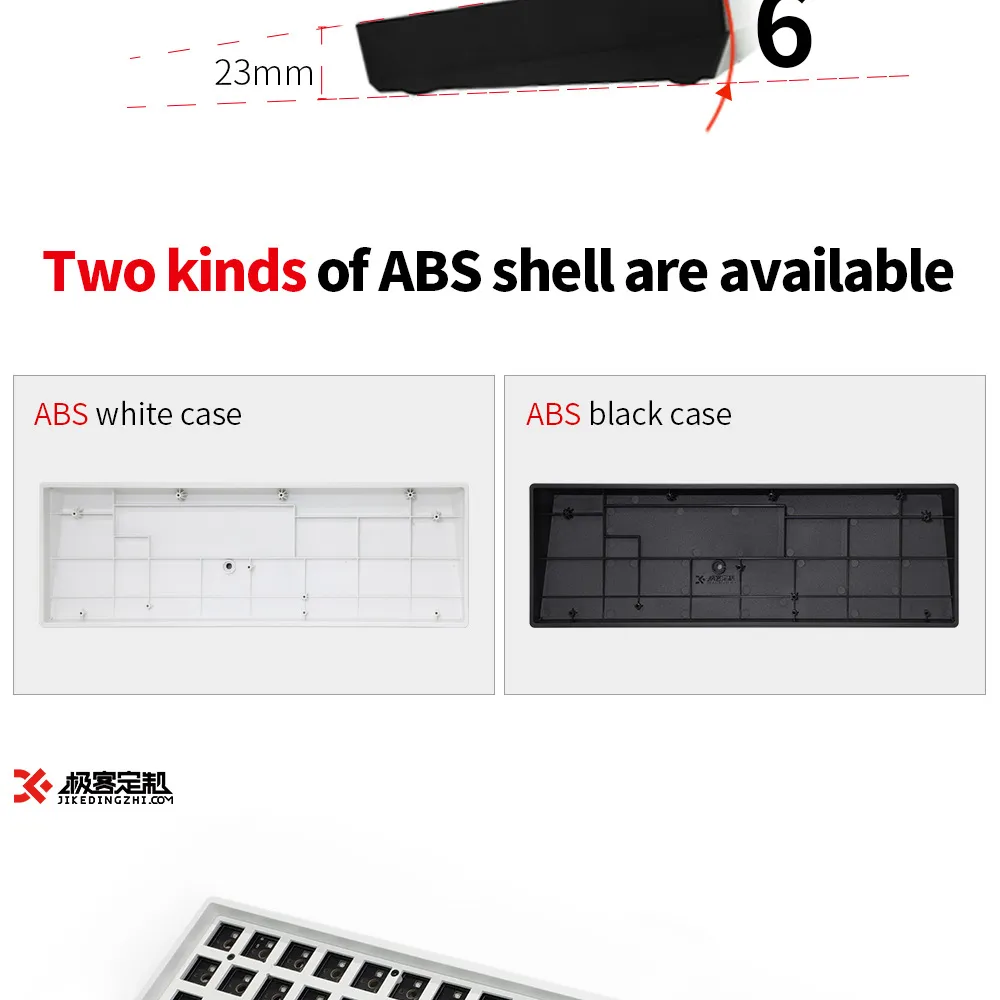 GK73/GK73S KIT Mechanical Keyboard Custom DIY RGB MX Kailh Box Switch ...
