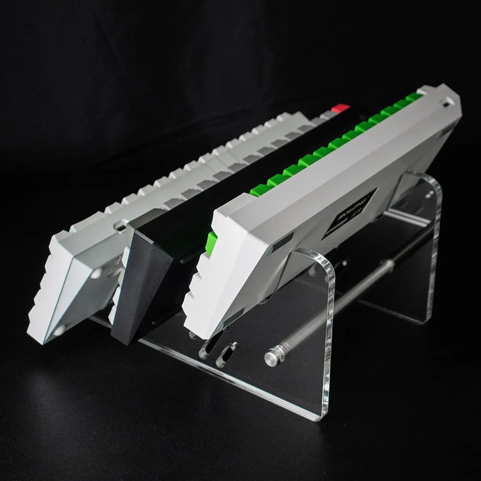 Computer Keyboard Stands: Transparent Acrylic Mechanical Keyboard ...
