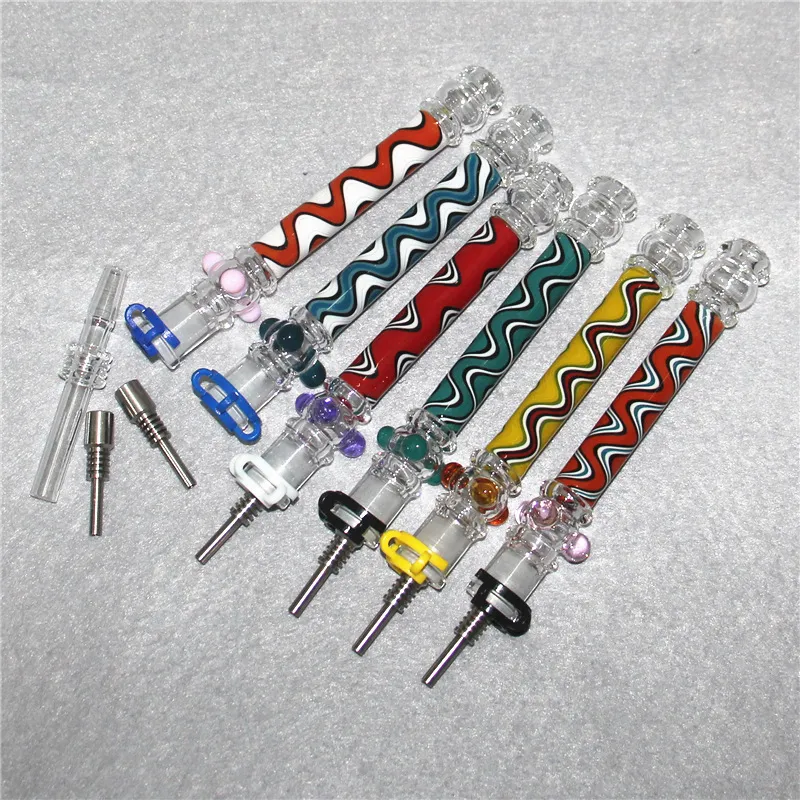 Wholesale Mini Nectar Kit With 10mm Hookahs, Micro NC Set, Dab Straw ...