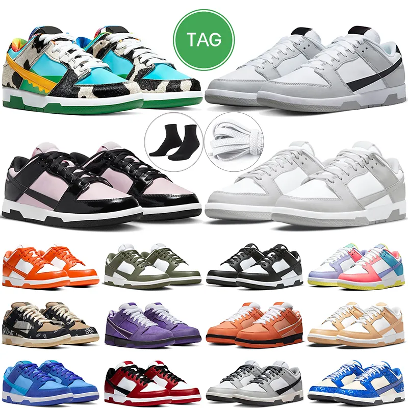 Running Shoes Men Women White Black Unc Lilac Grey Fog Olive Chunky ...