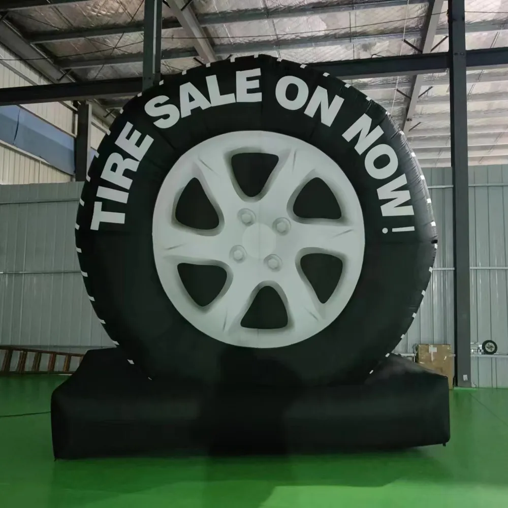 Wholesale Customized 5mH Inflatable Tire Balloon Displays Model For ...