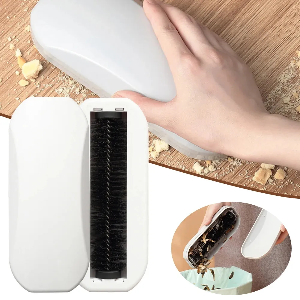 Carpet Sweeper & Clothes Lint Brush Plastic Crumb Sweeper For Bedside ...
