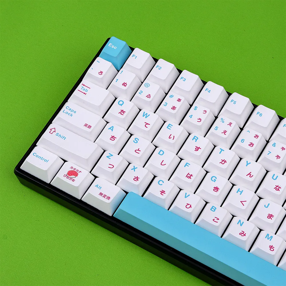 GMK Sushi TaiChi 139 Keys DYE SUB PBT Keycaps Japanese Custom ...