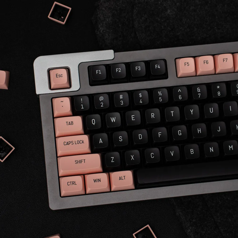 150 Key Double Shot MSA Profile Custom Keycaps Compatible With GK61/68 ...