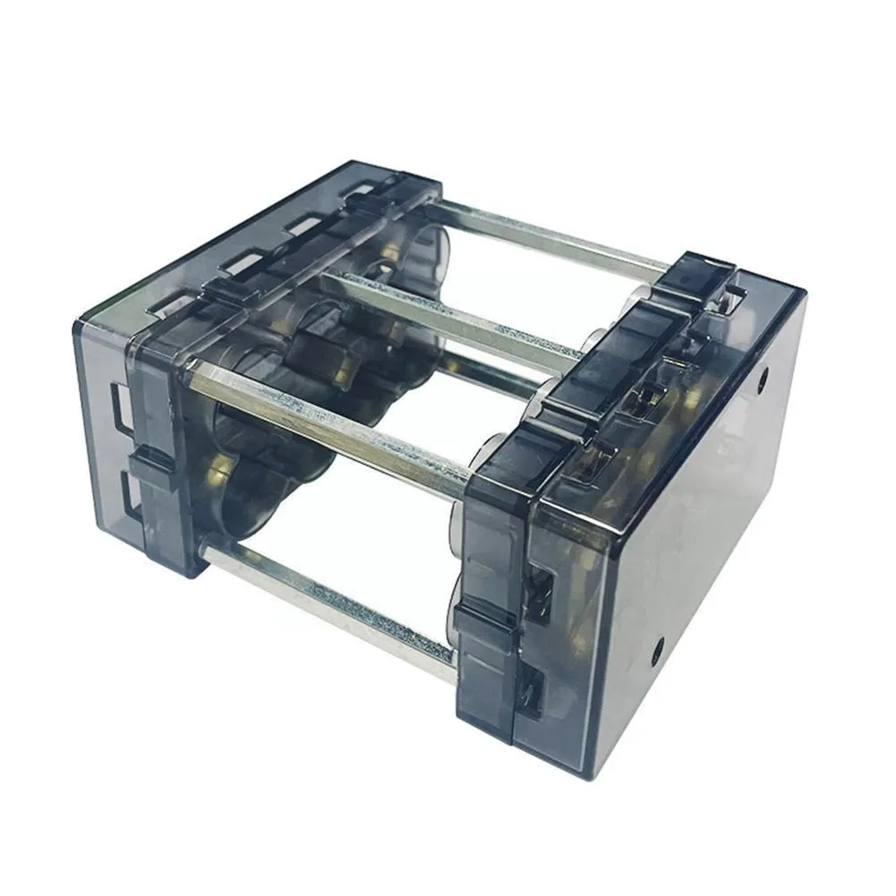 DIY 18650 21700 Battery Storage Case - Secure 3/4 Slot Hard Box for ...