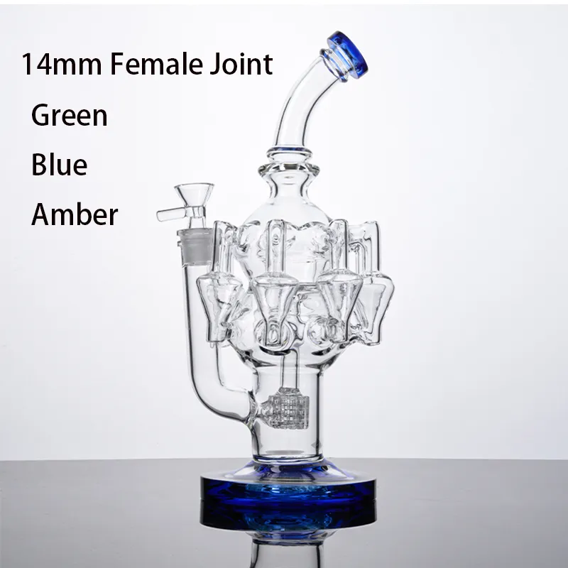 Bulk Order 11 Inch 14mm Female Joint Glass Bong With Matrix Perc ...