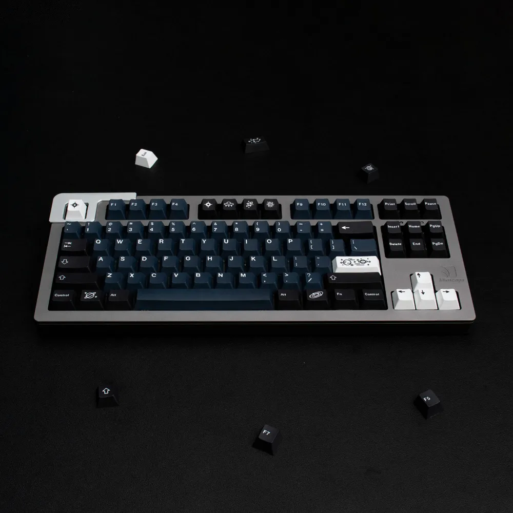 GMK Galaxy Cherry Profile Dye Sub PBT Keycaps Customizable English ...