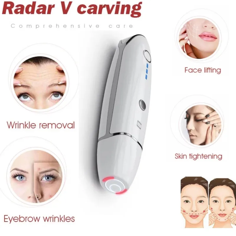 Mini Hifu Ultrasonic RF Face Lifting & Wrinkle Removal Eye Wrinkle ...