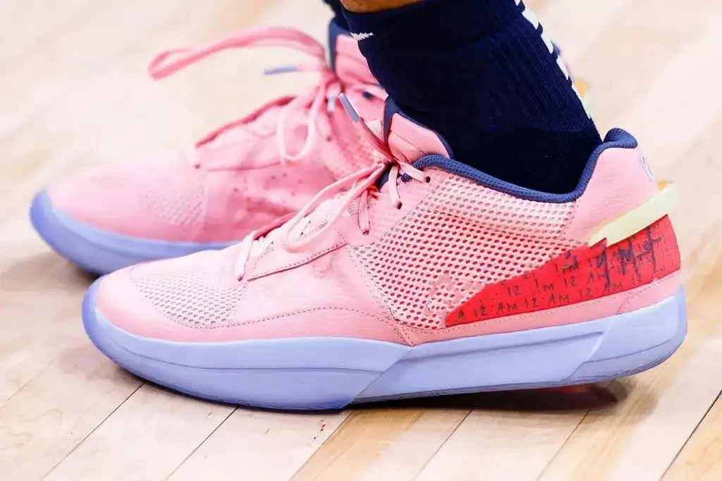 Ja Morant 1 EYBL Scratch Shoes Mismatch First Signature Kids Shoe High ...