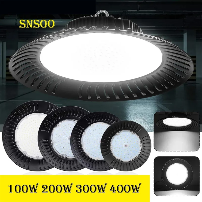 DHgate.com:100W-400W LED High Bay Light UFO Fixture, 20000lm 6500K ...