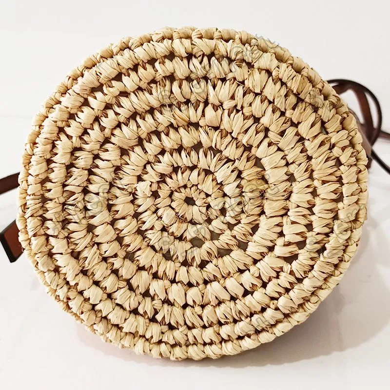 Summer Lafite Wicker Straw Shoulder Bag Large... From G_evangeline, $28 ...