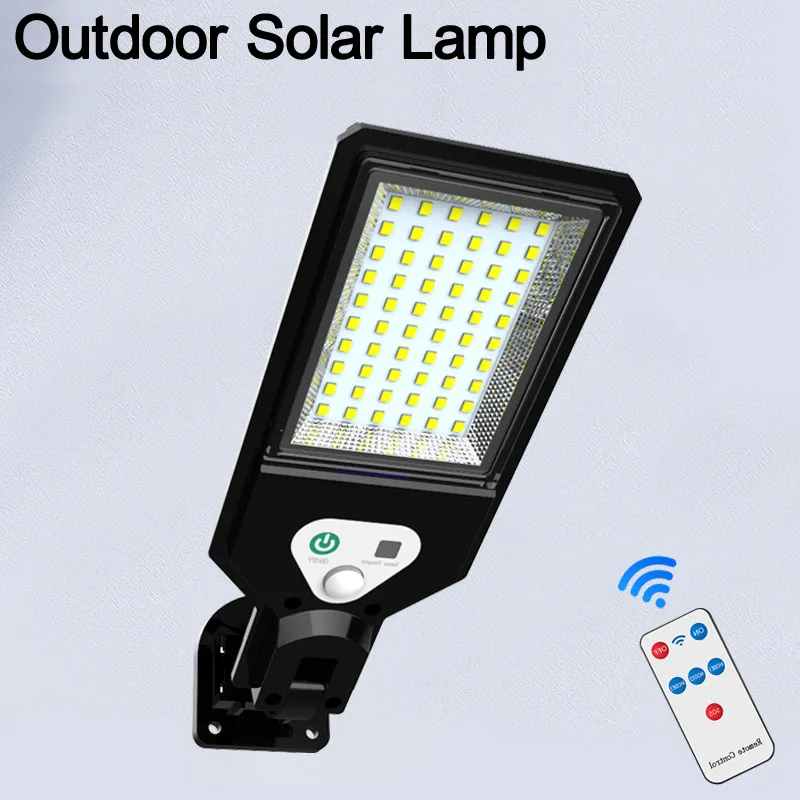 Powerful Solar Street Light: Outdoor Waterproof LED Lamp with PIR ...