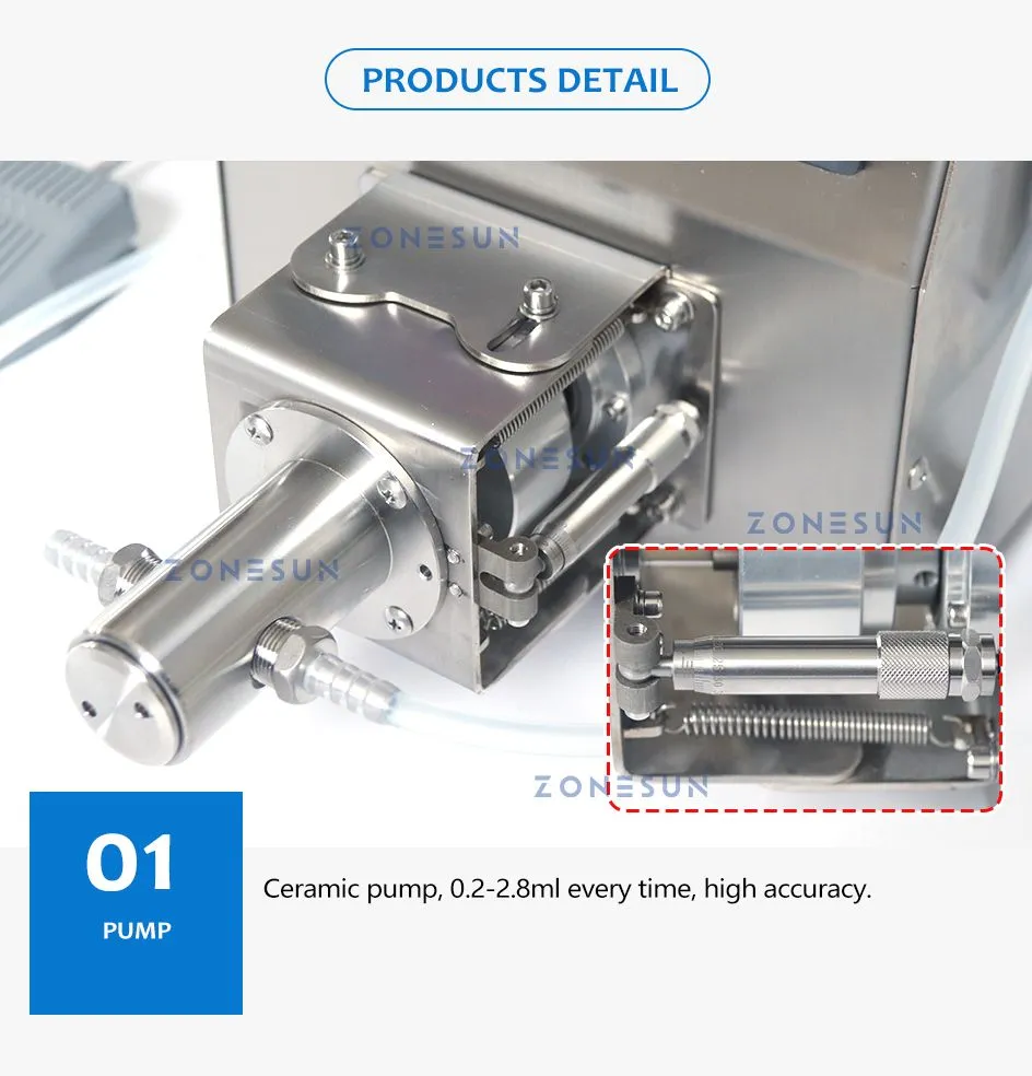 Wholesale ZONESUN ZS DTCP1 Vial Liquid Filling Line Low Dosage Reagent ...